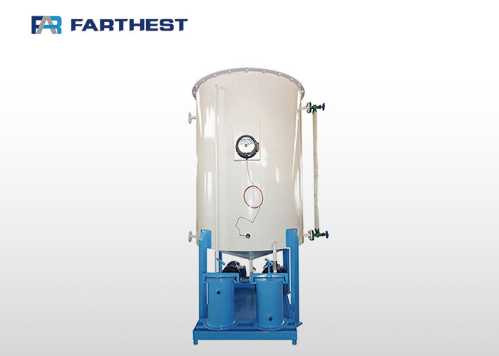 Vitamin Adding Chicken Feed Mixer Machine With Stainless Steel Surge Tank