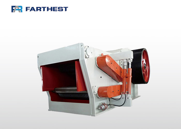 High Capacity Biomass Energy Machine Tree Log Flaker Wood Chipping For ...