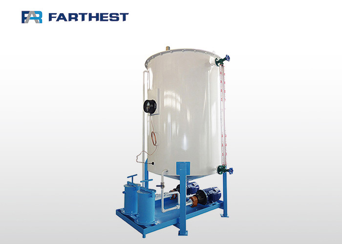 Compressed Air Spraying Animal Feed Mixer Machine To Add Oil And ...