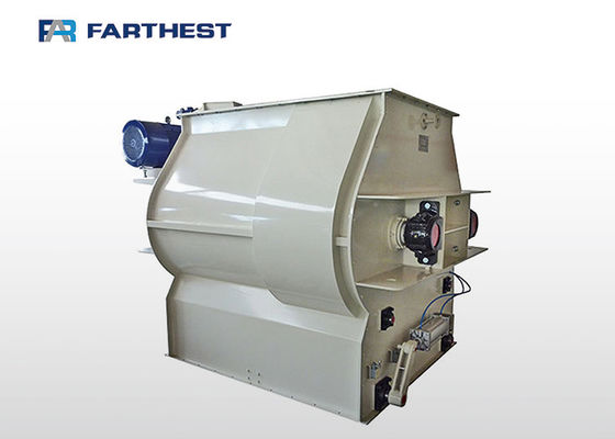 Widely Use Animal Feed Mixer Machine Double Shaft Chicken Feed Paddle Mixer
